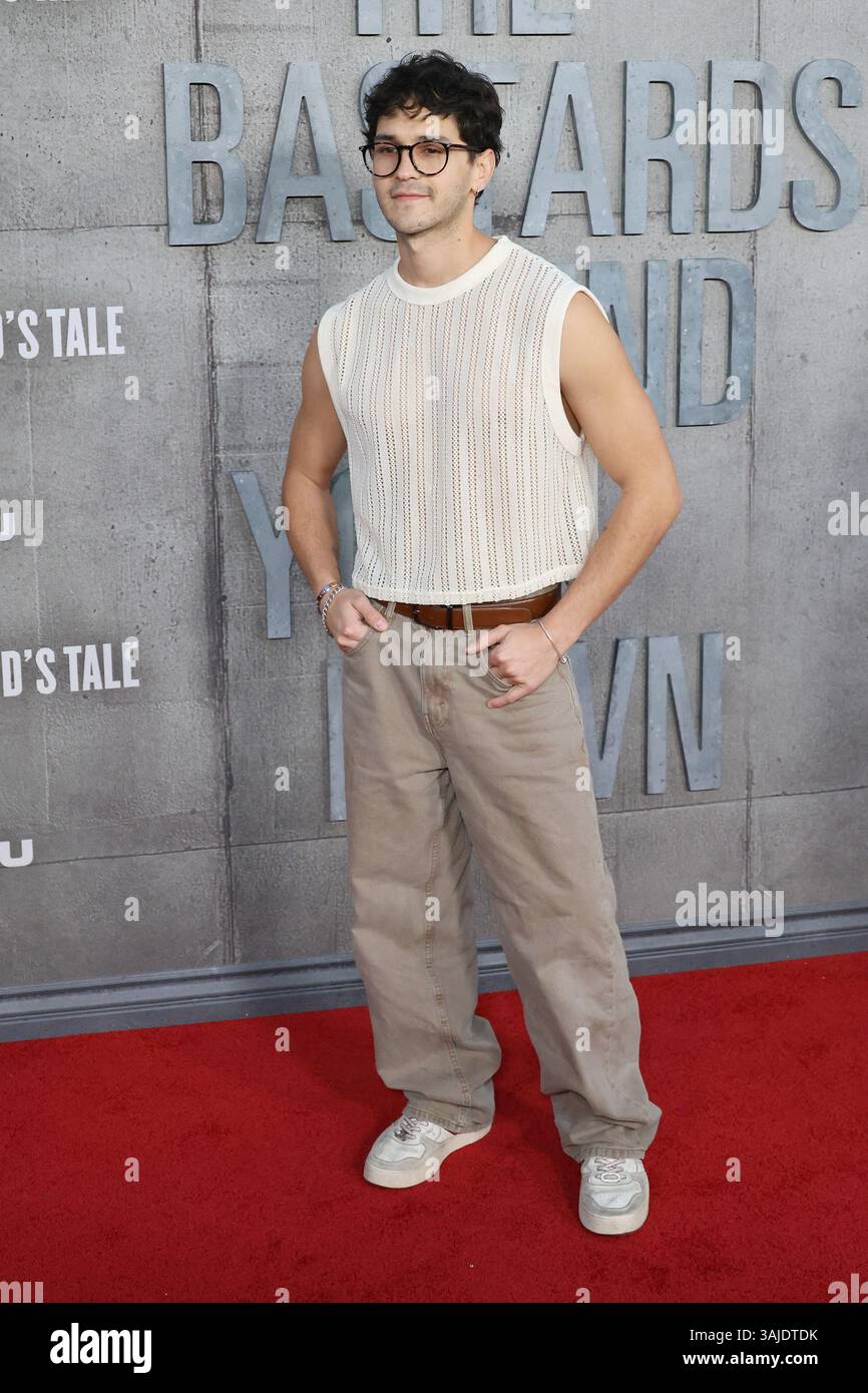 LOS ANGELES - APR 2: Sebastian Silva at the Handmaid's Tale Season 6 ...