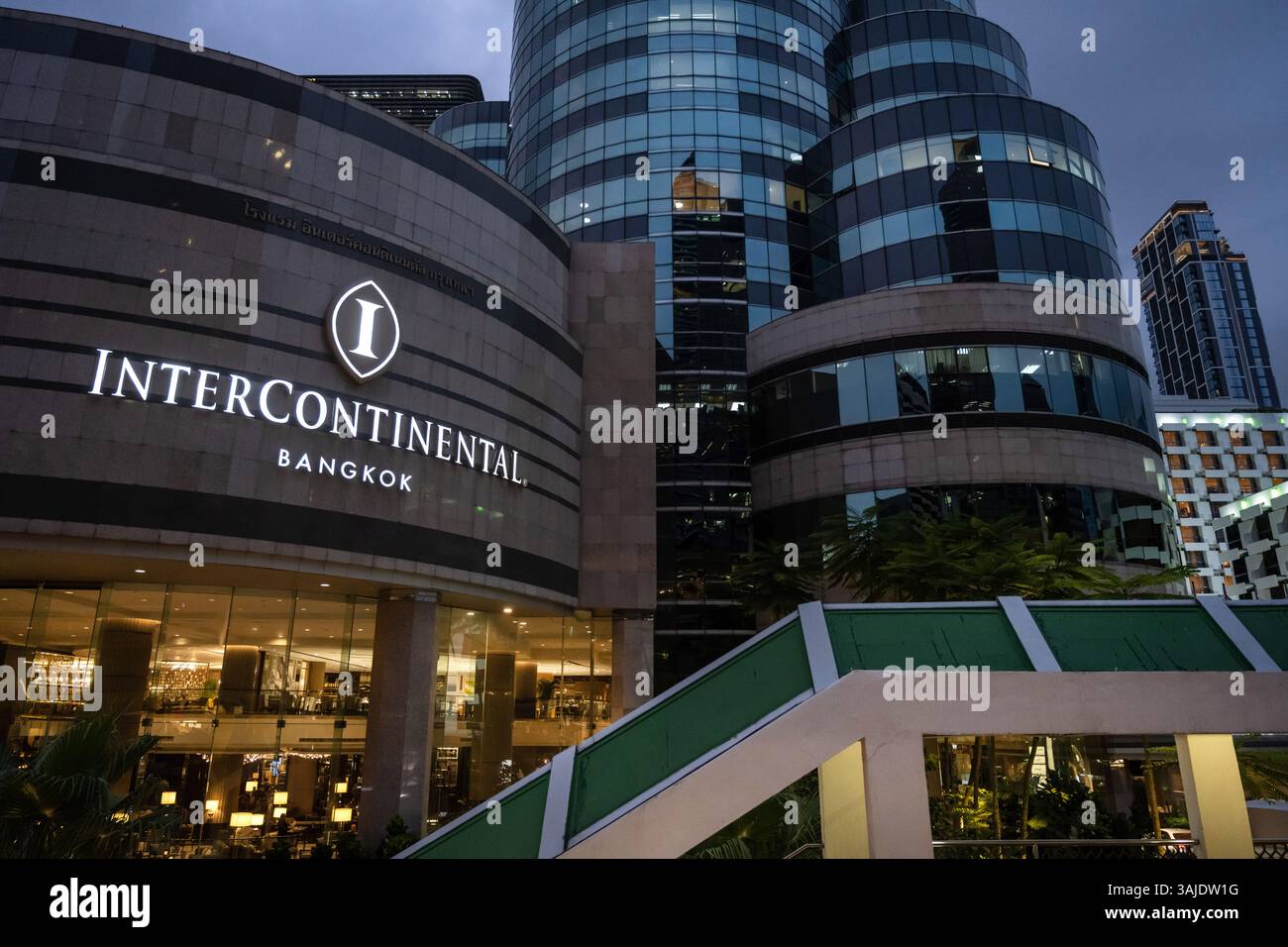 Bangkok, Thailand. 13th Mar, 2025. The Bangkok Intercontinental Hotel ...