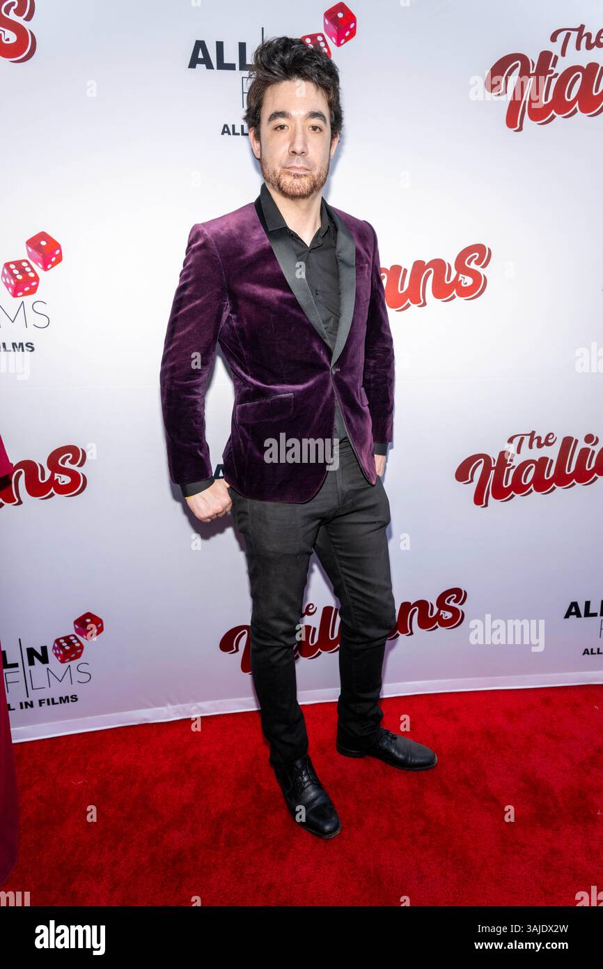 Los Angeles, USA. 10th Apr, 2025. Actor Stephen Wu attends Los Angeles ...