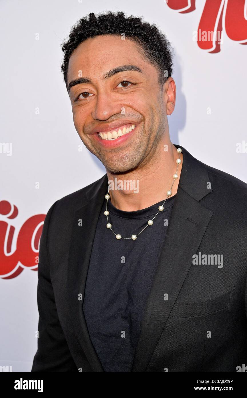 Hollywood, CA USA - April 10, 2025: Rashaad Hall attends the premiere ...