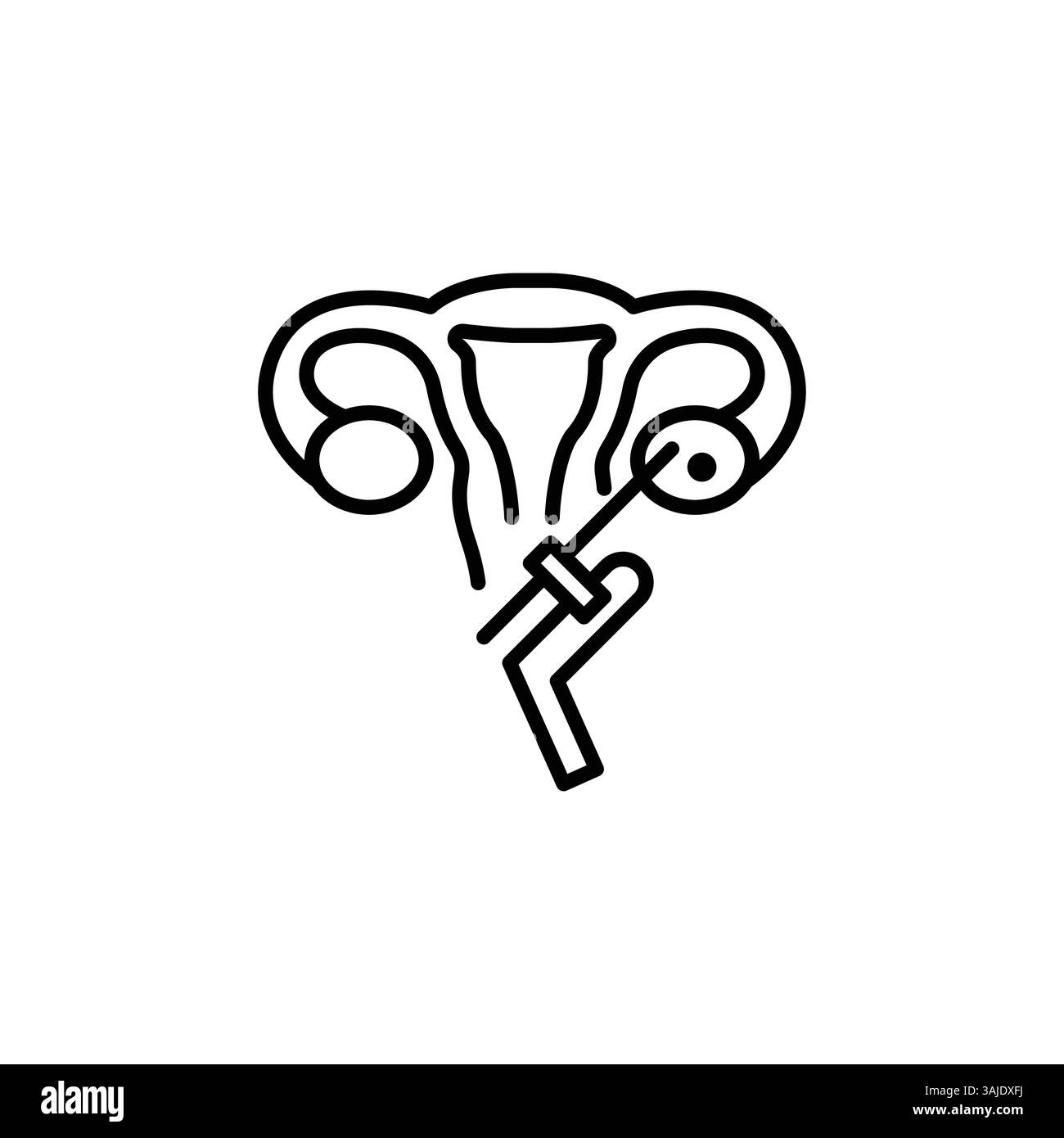 Ovario Fertilization Icon Stock Vector Image & Art - Alamy