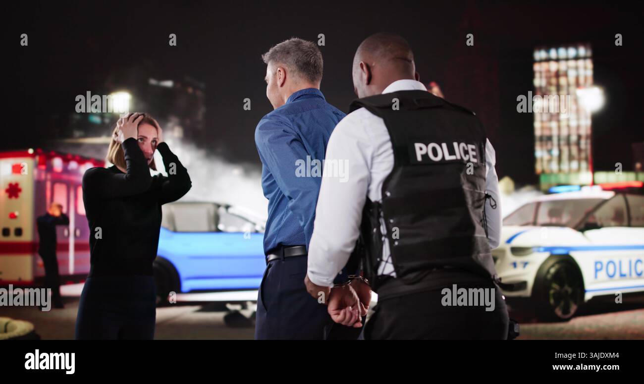 Suspect detention hi-res stock photography and images - Alamy