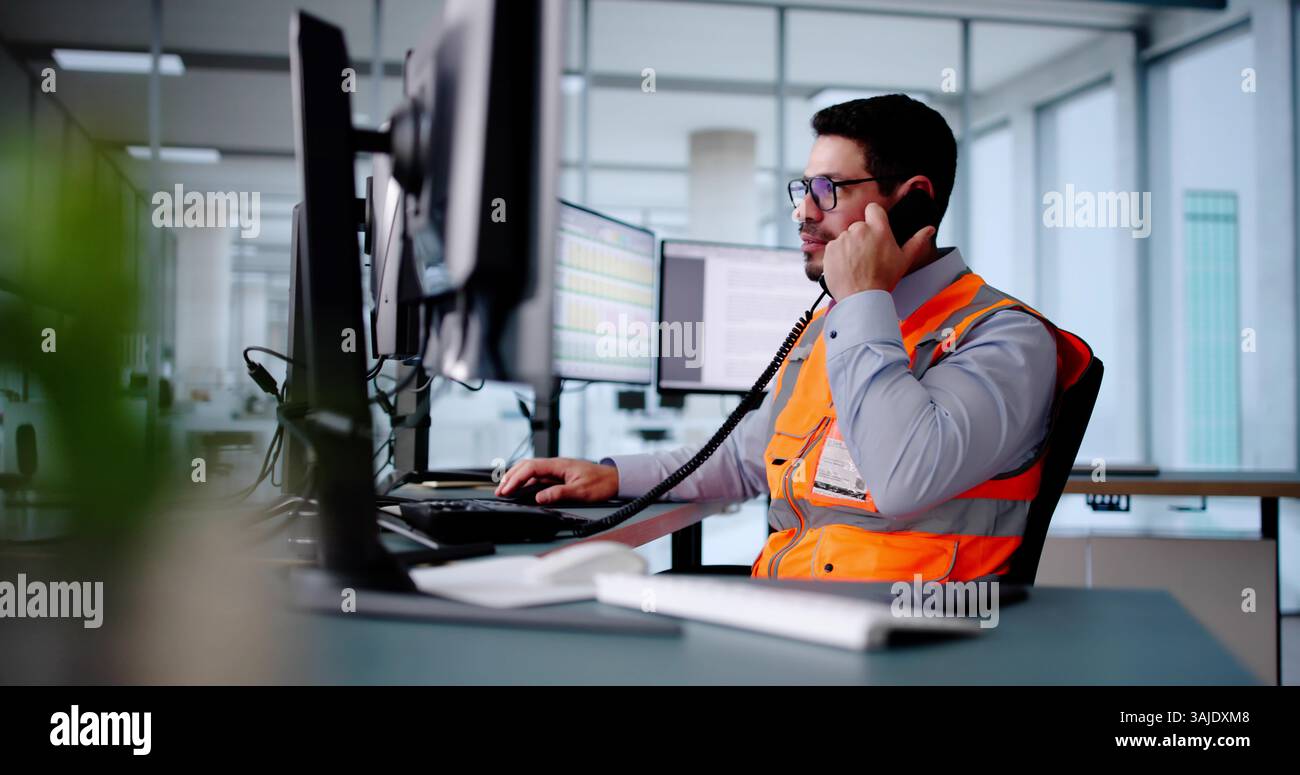 Emergency Call Center. 911 Phone Service. Fire And Ambulance Stock ...