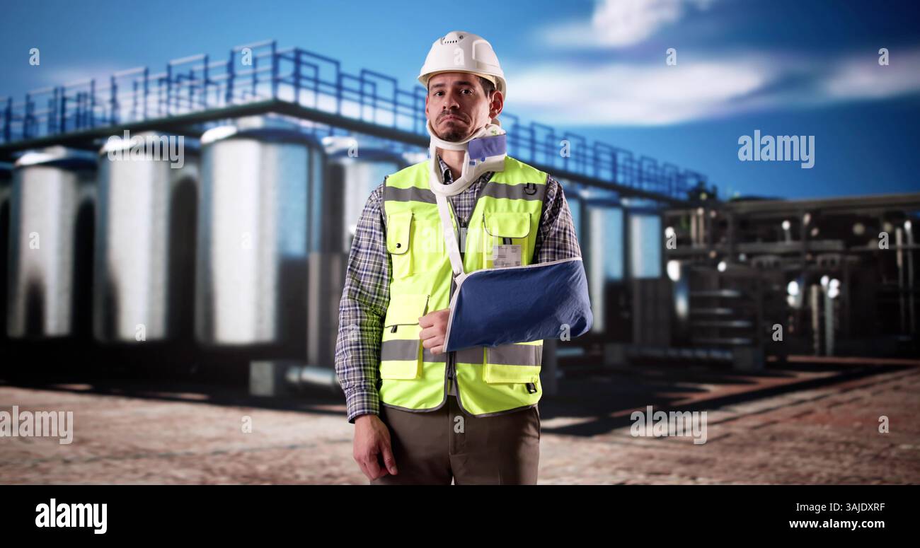 Accident broken construction equipment hi-res stock photography and ...