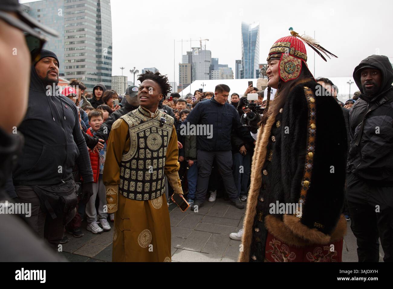 Ulaanbaatar, Mongolia. 11th Apr, 2025. Darren Jason Watkins Jr ...
