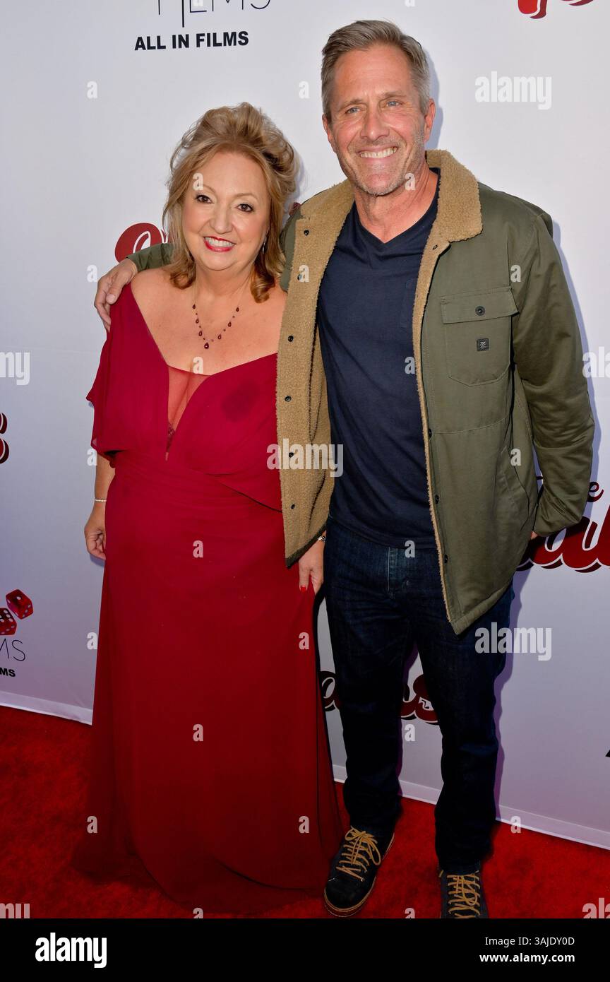 Hollywood, CA USA - April 10, 2025: Michelle Danner, Rob Estes attends ...
