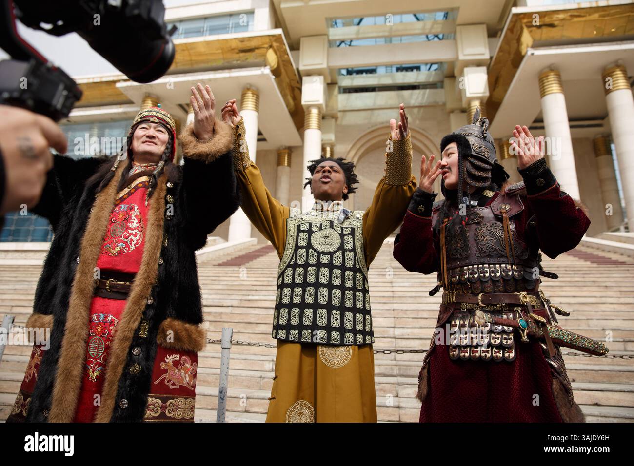 Ulaanbaatar, Mongolia. 11th Apr, 2025. Darren Jason Watkins Jr ...