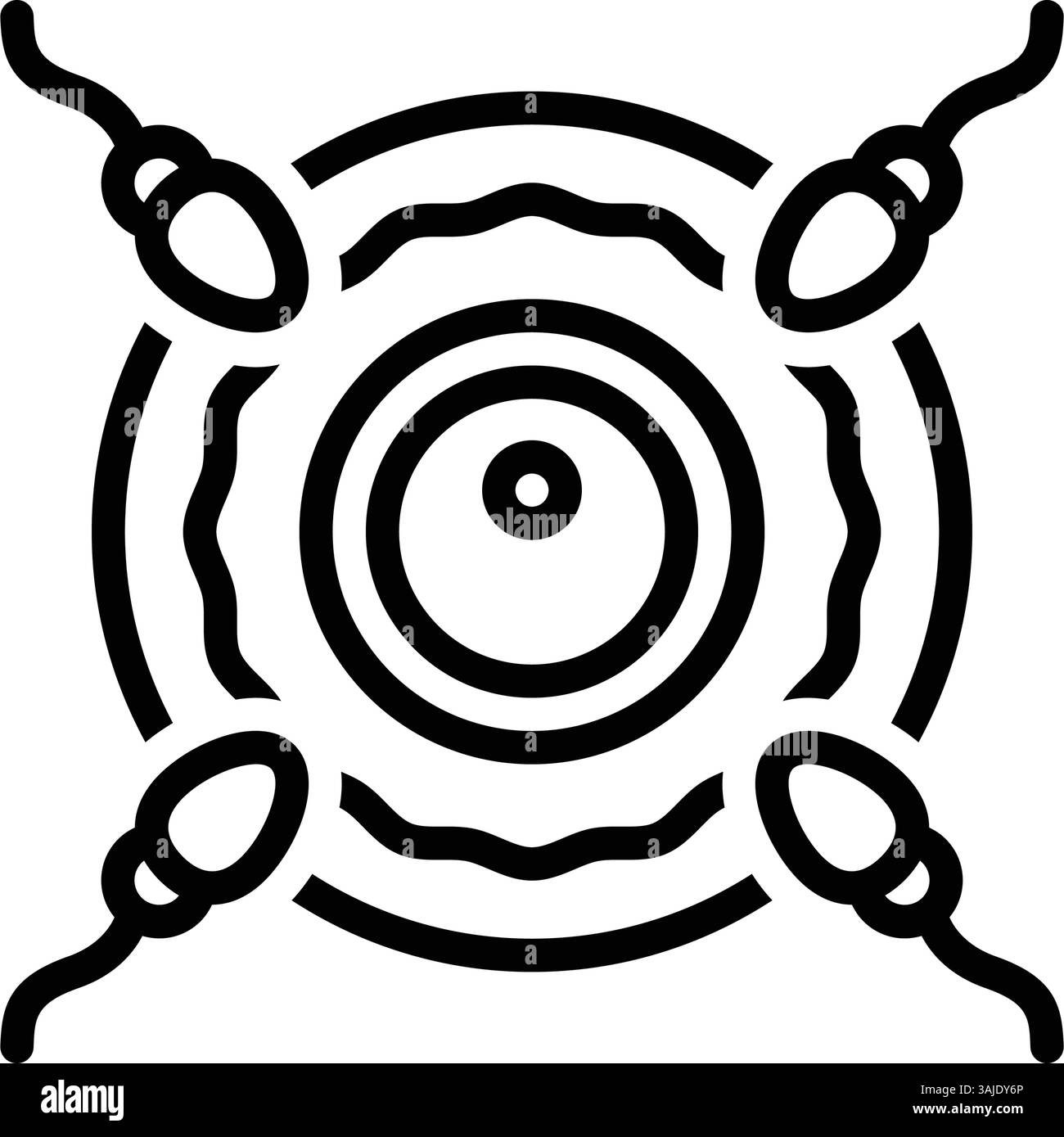 Icon for ovulation, egg Stock Vector Image & Art - Alamy