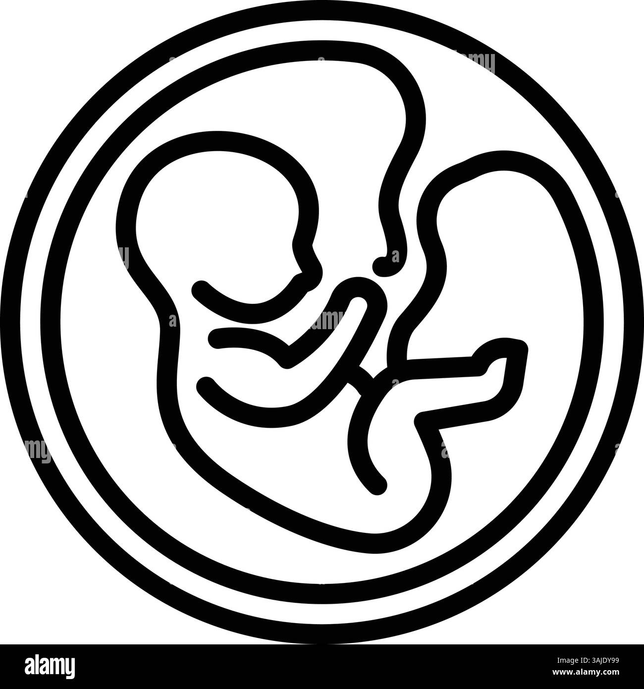 Postnatal silhouette Stock Vector Images - Alamy