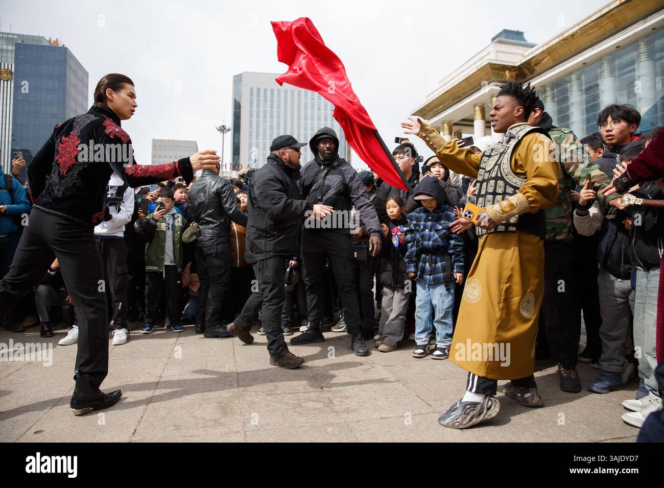 Ulaanbaatar, Mongolia. 11th Apr, 2025. Darren Jason Watkins Jr ...