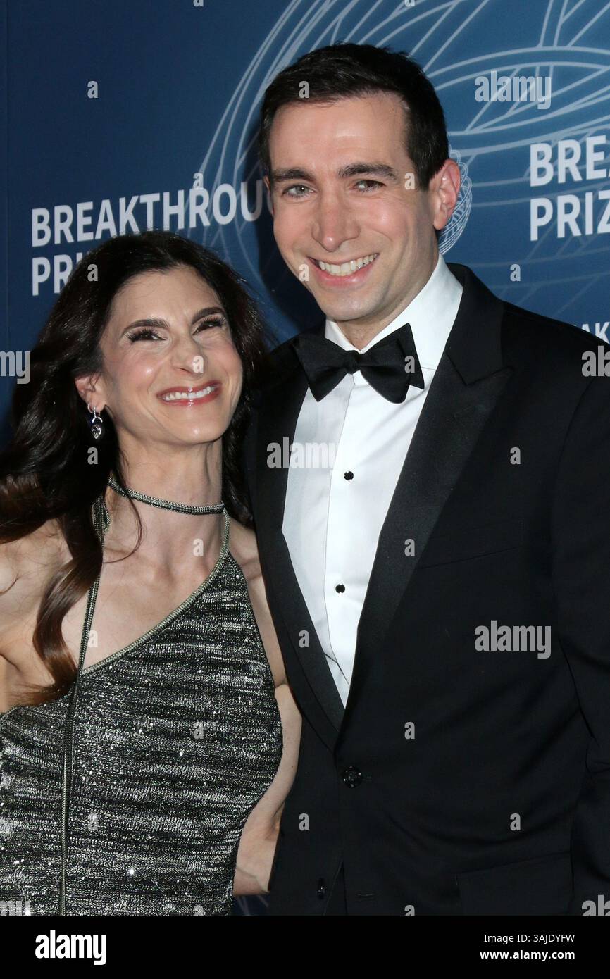 April 10, 2025, Santa Monica, Ca, USA: LOS ANGELES - APR 5: Pilar Queen, Andrew Ross Sorkin at ...