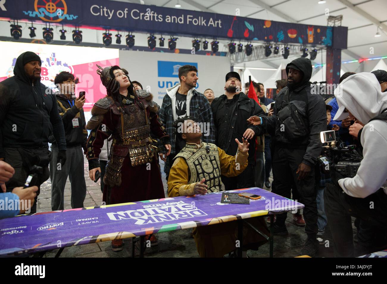 Ulaanbaatar, Mongolia. 11th Apr, 2025. Darren Jason Watkins Jr ...