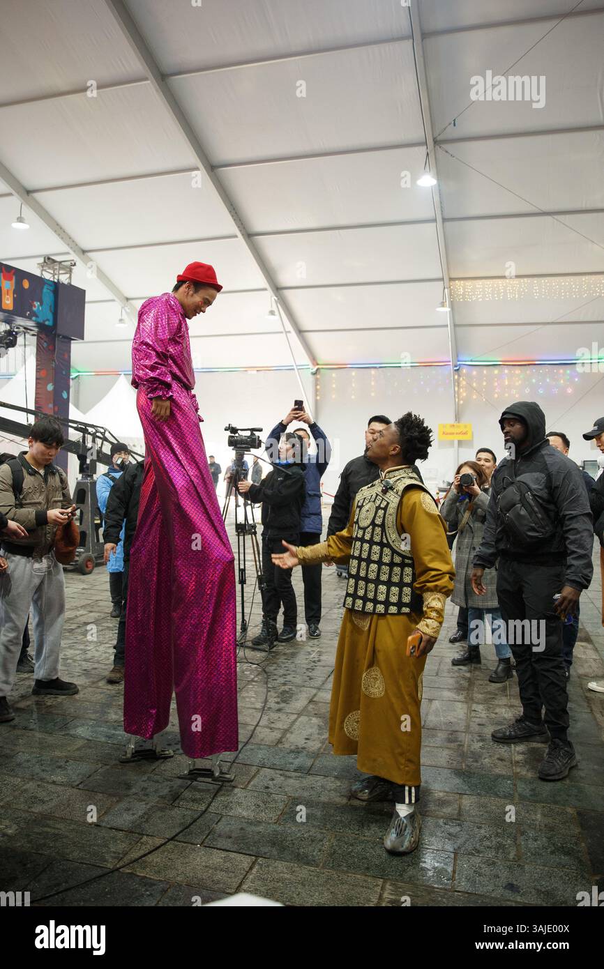 Ulaanbaatar, Mongolia. 11th Apr, 2025. Darren Jason Watkins Jr ...
