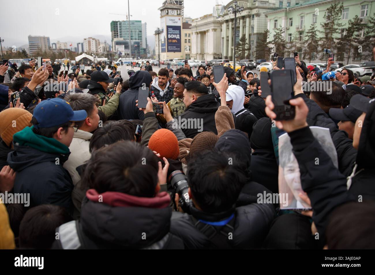 Ulaanbaatar, Mongolia. 11th Apr, 2025. Darren Jason Watkins Jr ...