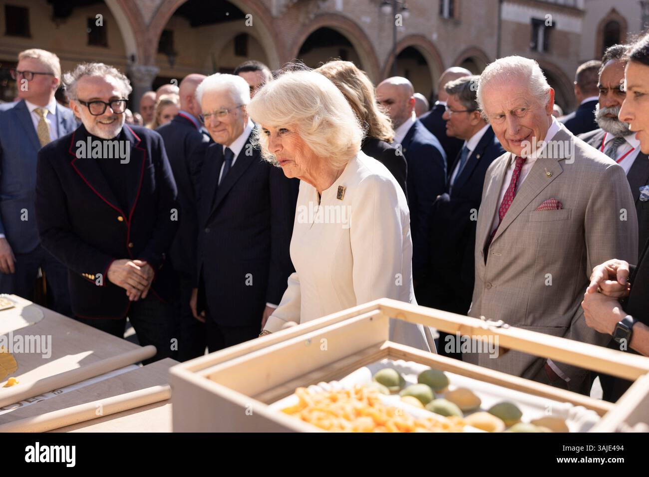RAVENNA, ITALY - APRIL 10: Italian chef Massimo Bottura (4 Michelin ...