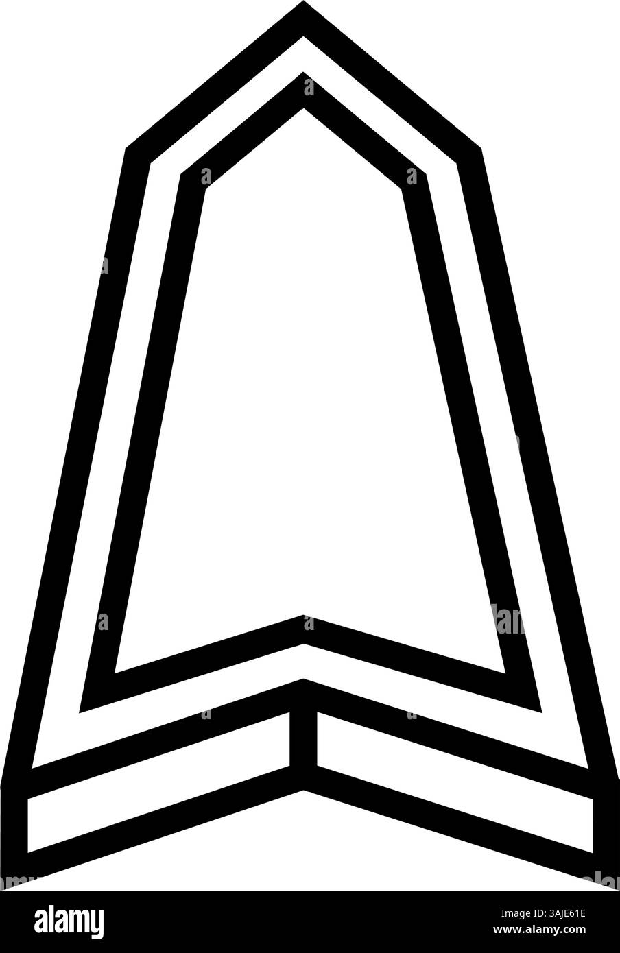 directional arrow information line icon vector illustration Stock ...