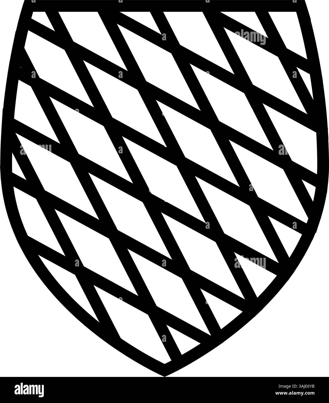 coat arms royal medieval heraldry line icon vector illustration Stock ...