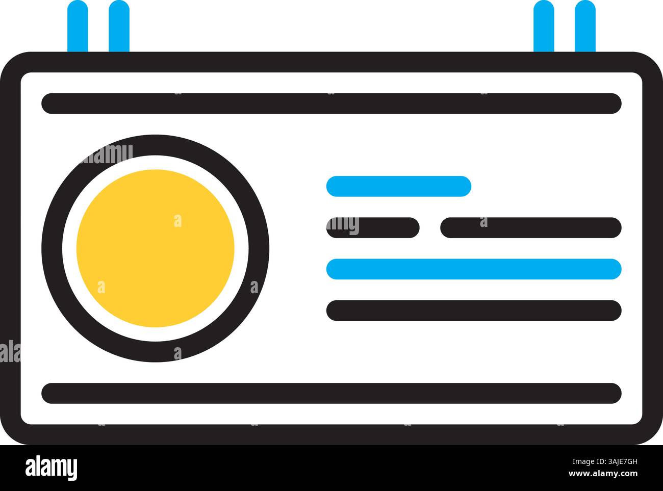 Icon for according,card Stock Vector Image & Art - Alamy