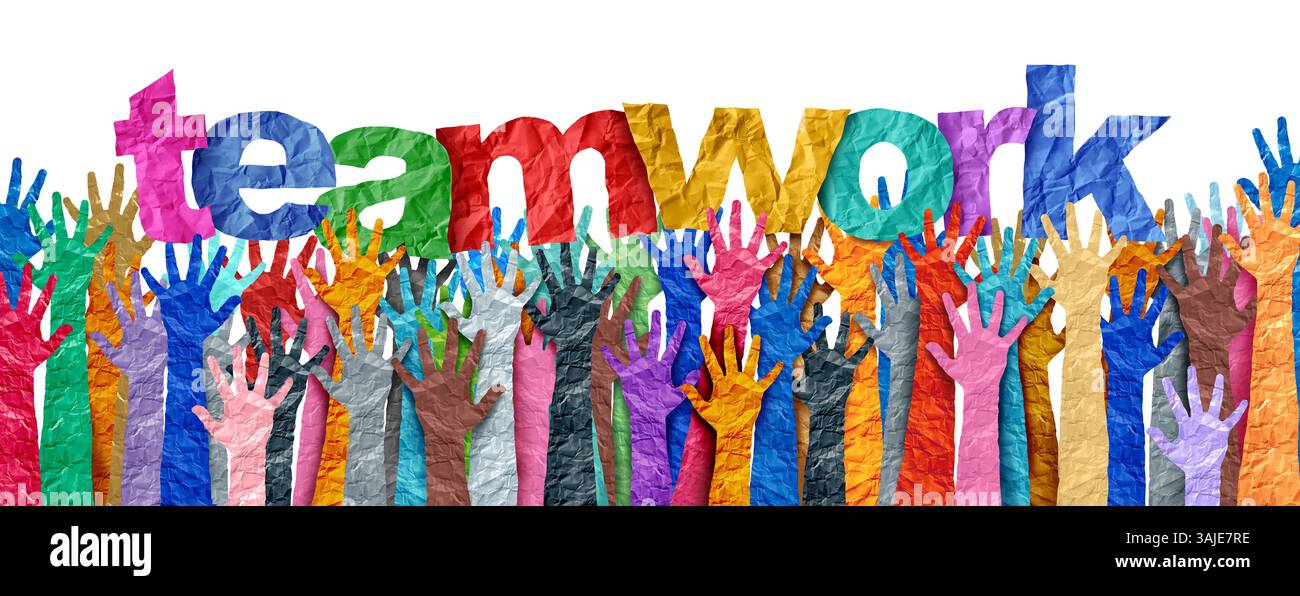 Teamwork and Team Work as a diverse group of professionals and diverse ...