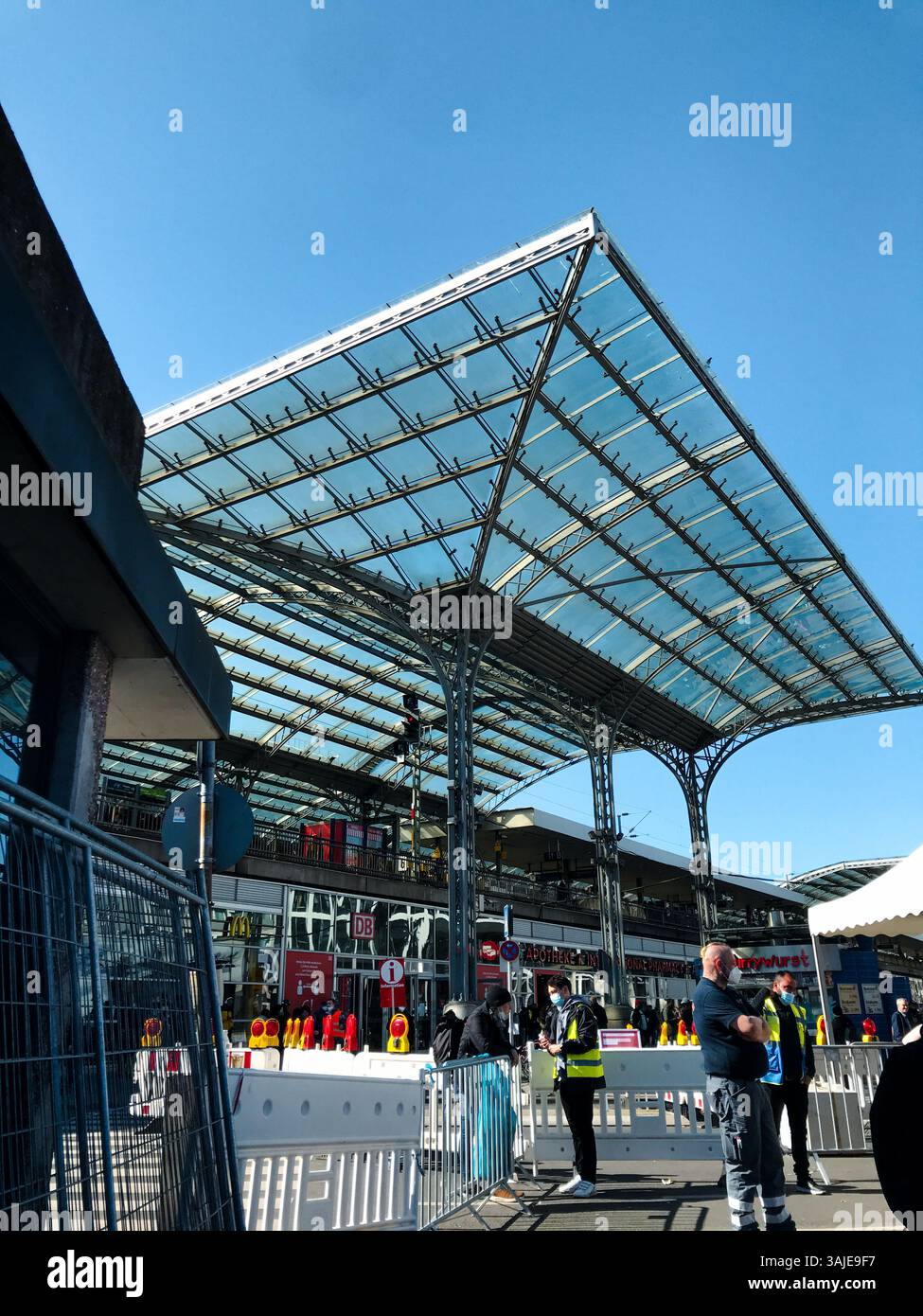 Transportation building exterior crowd architecture standing hi-res ...