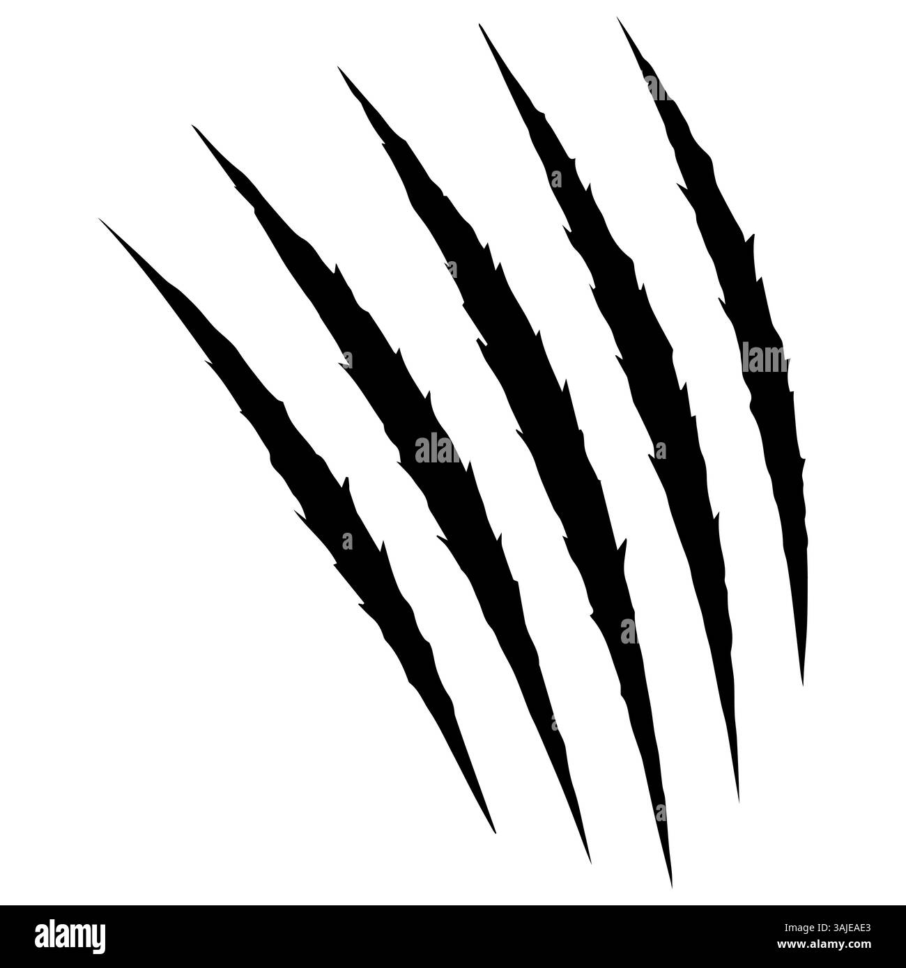 Claw scratch vector vectors Stock Vector Images - Alamy