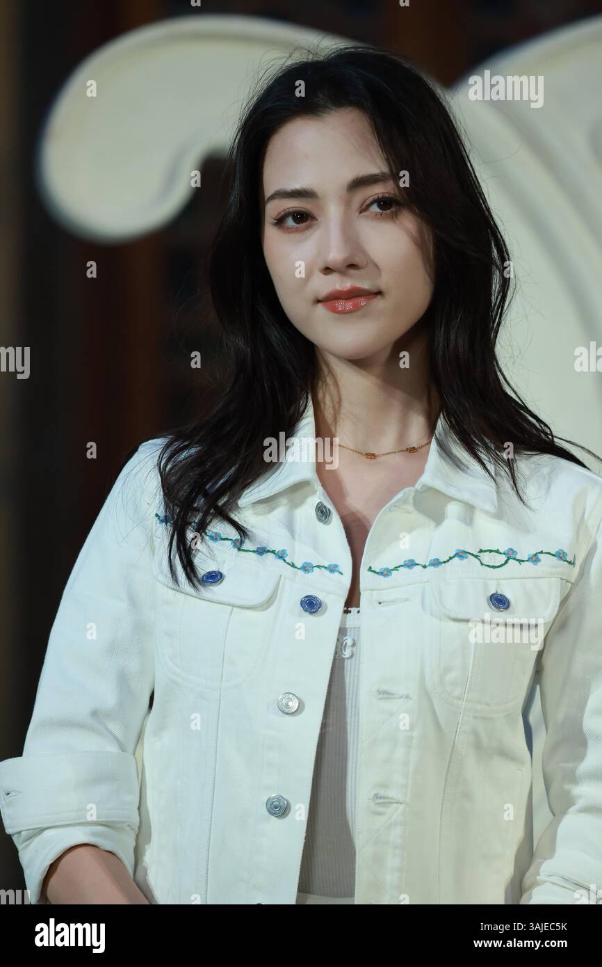 Russian actress Narana Erdyneeva attends an activity in Shanghai, China ...