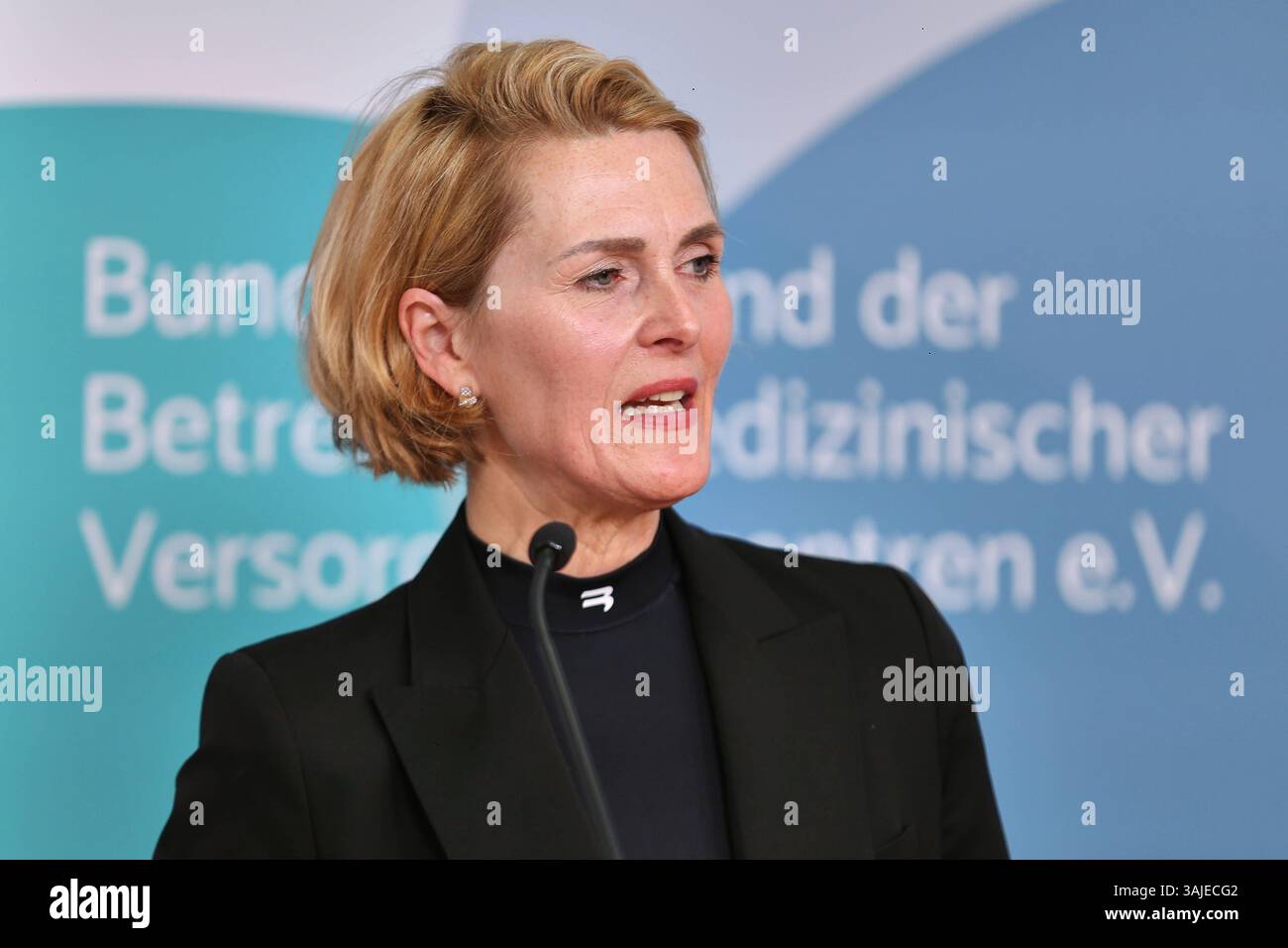 Berlin, Deutschland, 10.04.2025: Haus der Bundespressekonferenz ...