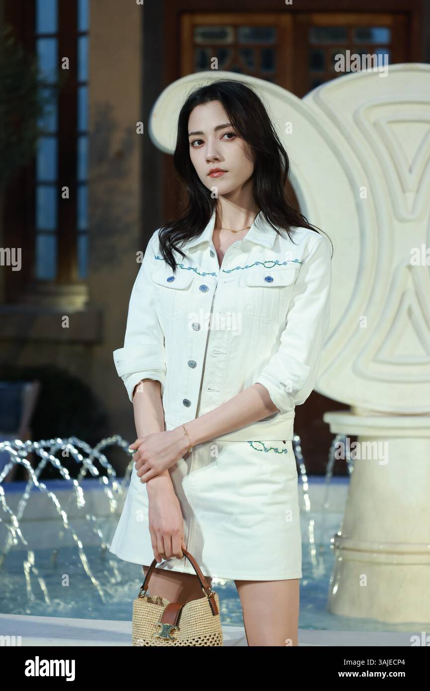 Russian actress Narana Erdyneeva attends an activity in Shanghai, China ...