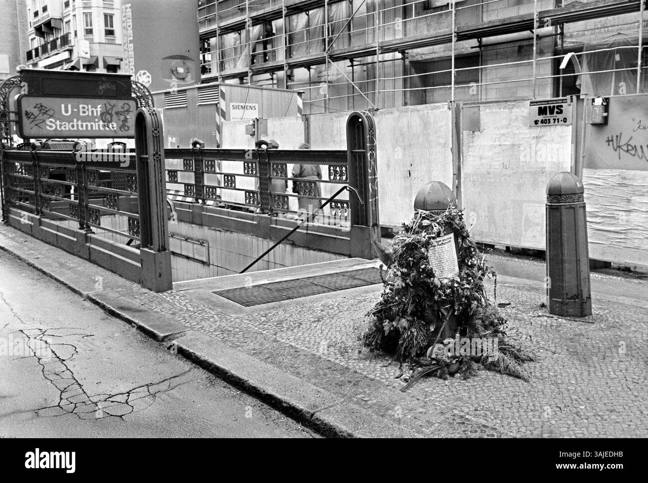 Subway station Stadtmitte ( U2 ), here the artist Kaethe Ebener was ...