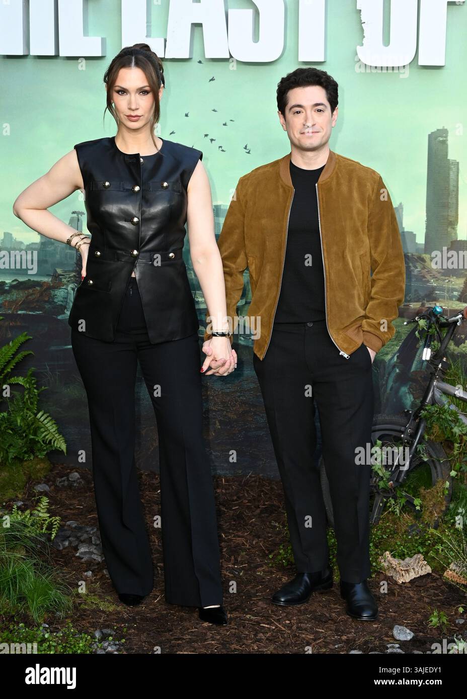 London, UK. 10th Apr, 2025. Alixandra Fuchs and Jason Fuchs attends ...