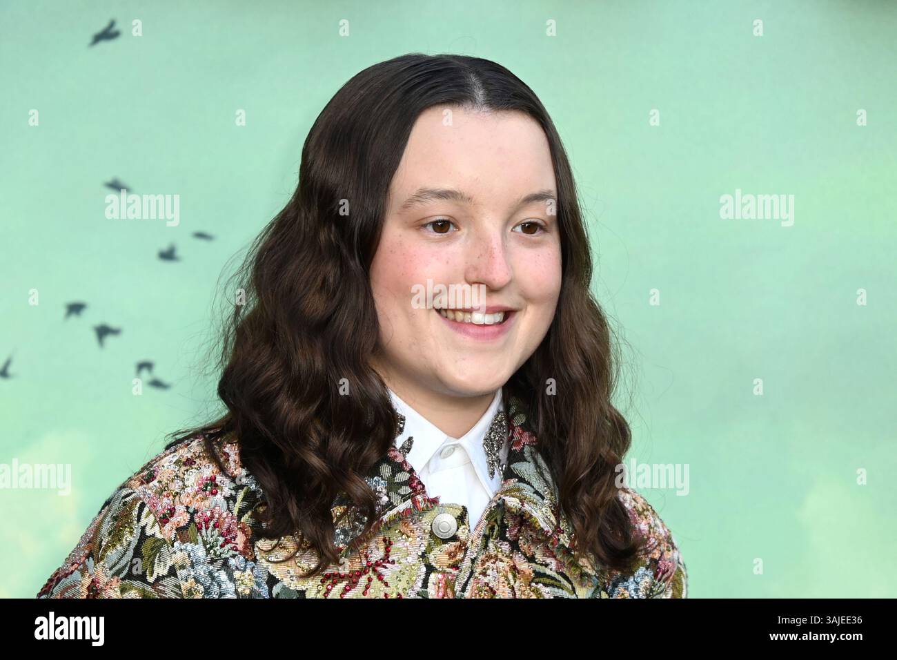 Bella Ramsey attends “The Last of Us” Season 2 - UK Premiere at Vue ...