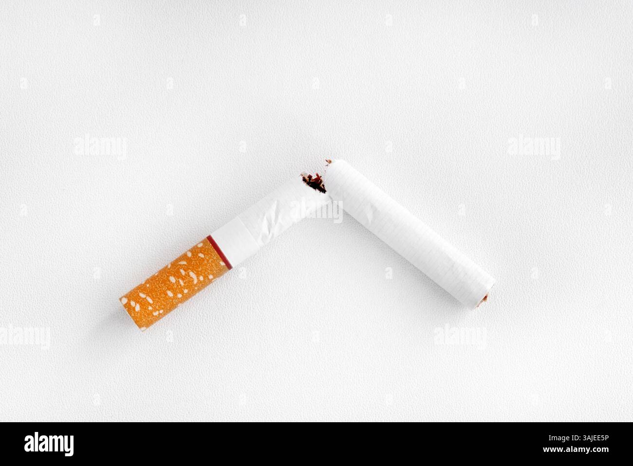 Closeup breaking cigarette hi-res stock photography and images - Alamy