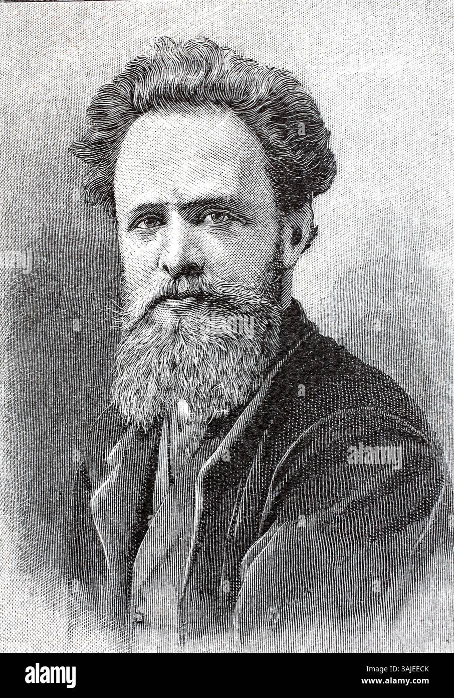 Hermann Baisch (born 12 July 1846, died 18 June 1894), German landscape ...