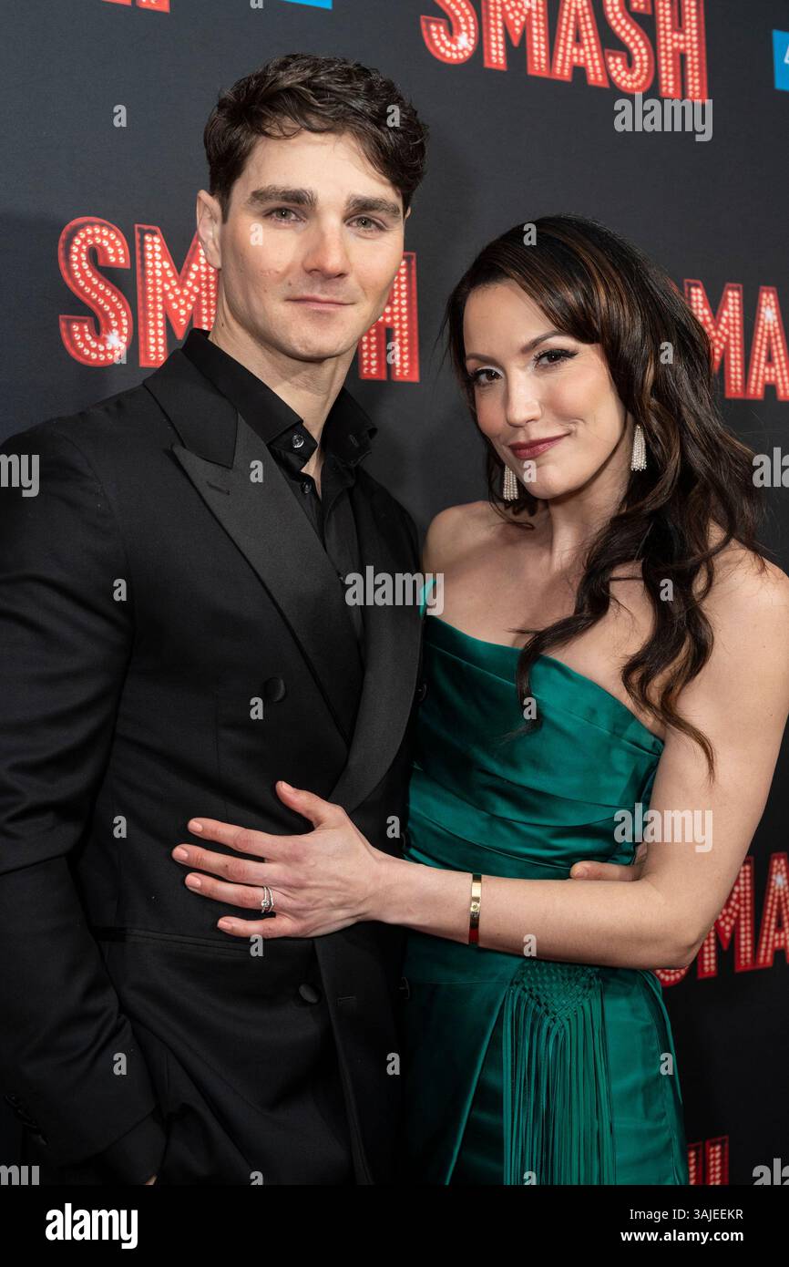 New York, NY, April 10, 2025: Austin Colby and Caroline Bowman attend ...