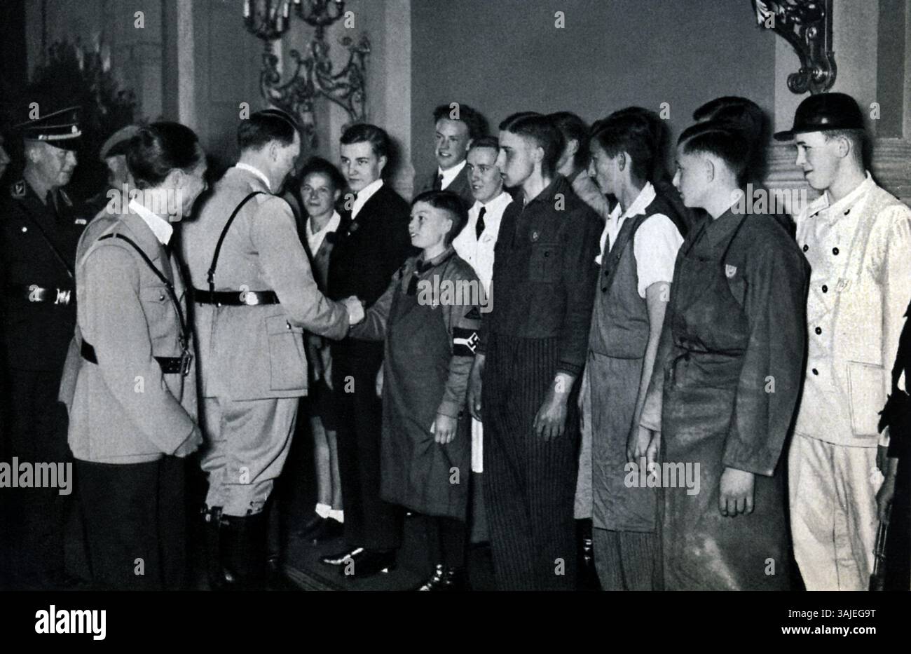 Germany, Berlin, 01.05.1934 Adolf Hitler (* April 20, 1889 in Braunau ...