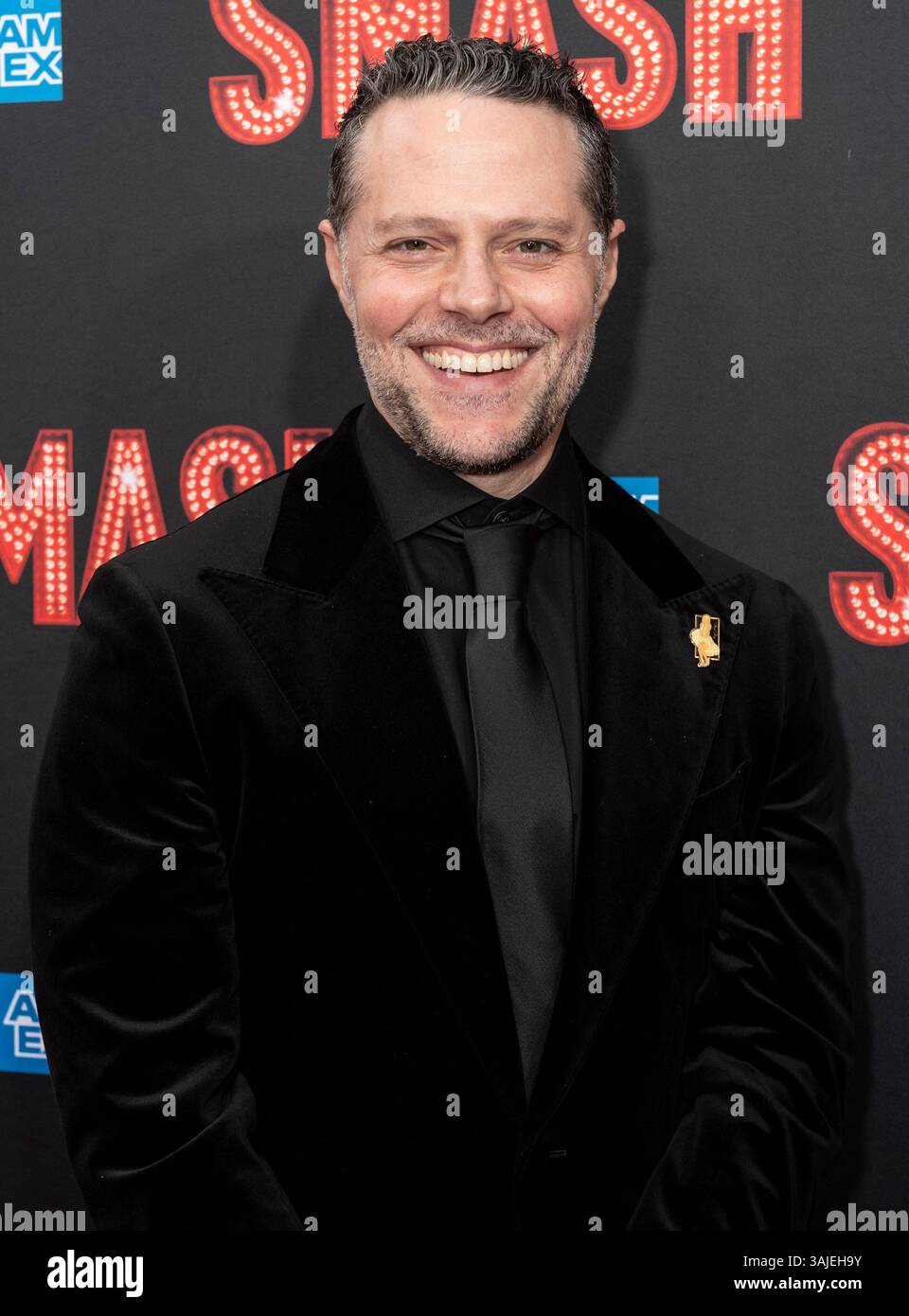 New York, USA. 10th Apr, 2025. Joshua Bergasse attends opening night of ...
