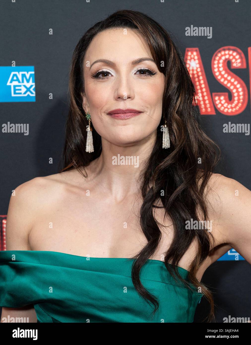 Caroline Bowman attends opening night of musical SMASH on Broadway at ...