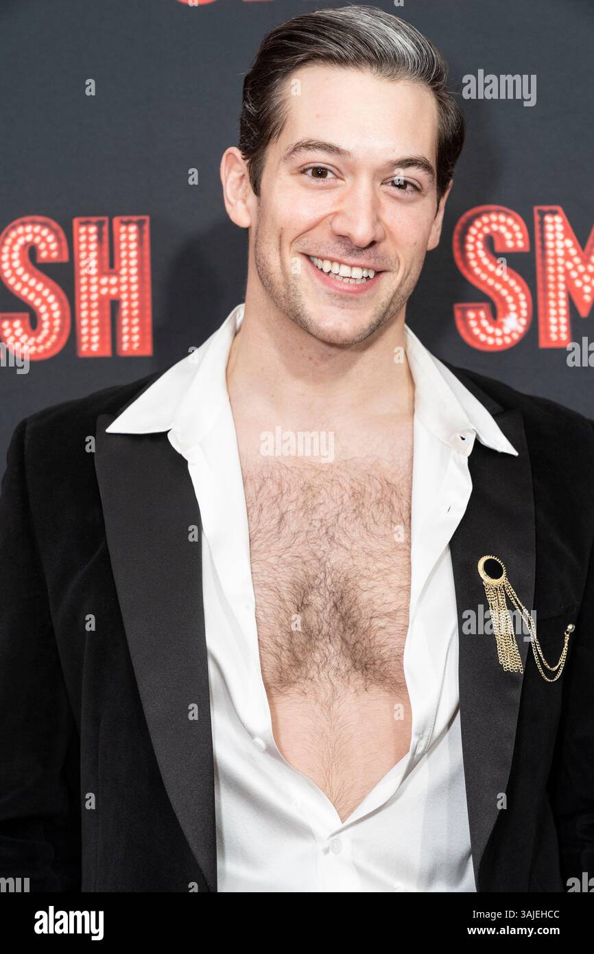 New York, USA. 10th Apr, 2025. Casey Garvin attends opening night of ...