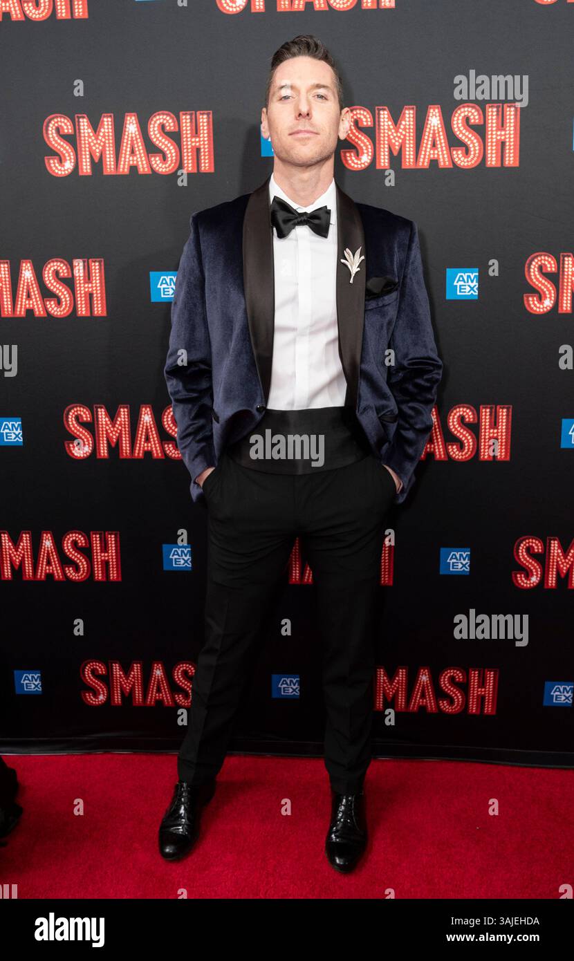 New York, USA. 10th Apr, 2025. Ian Liberto attends opening night of ...