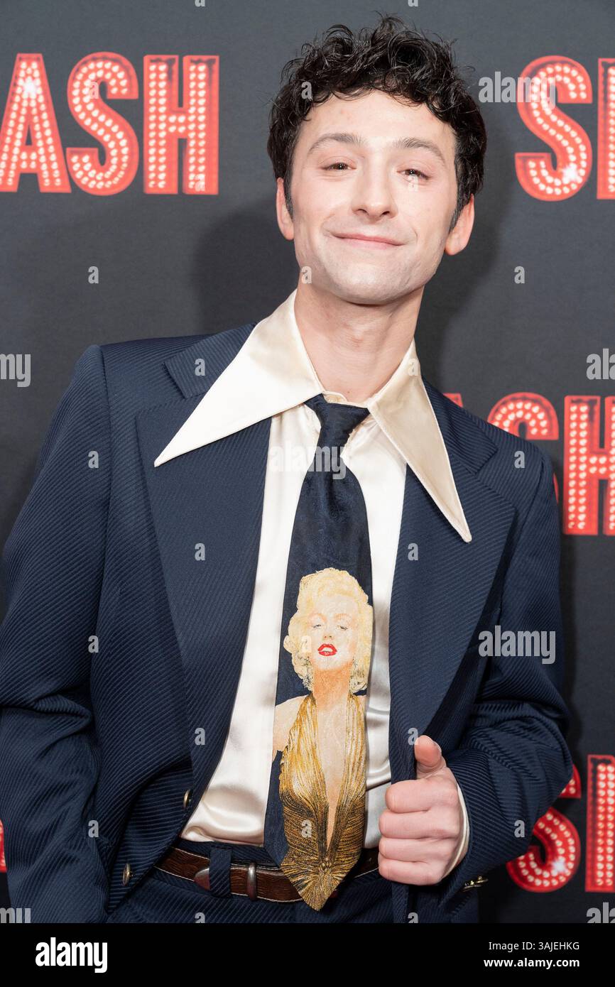 New York, USA. 10th Apr, 2025. Daniel Quadrino attends opening night of ...