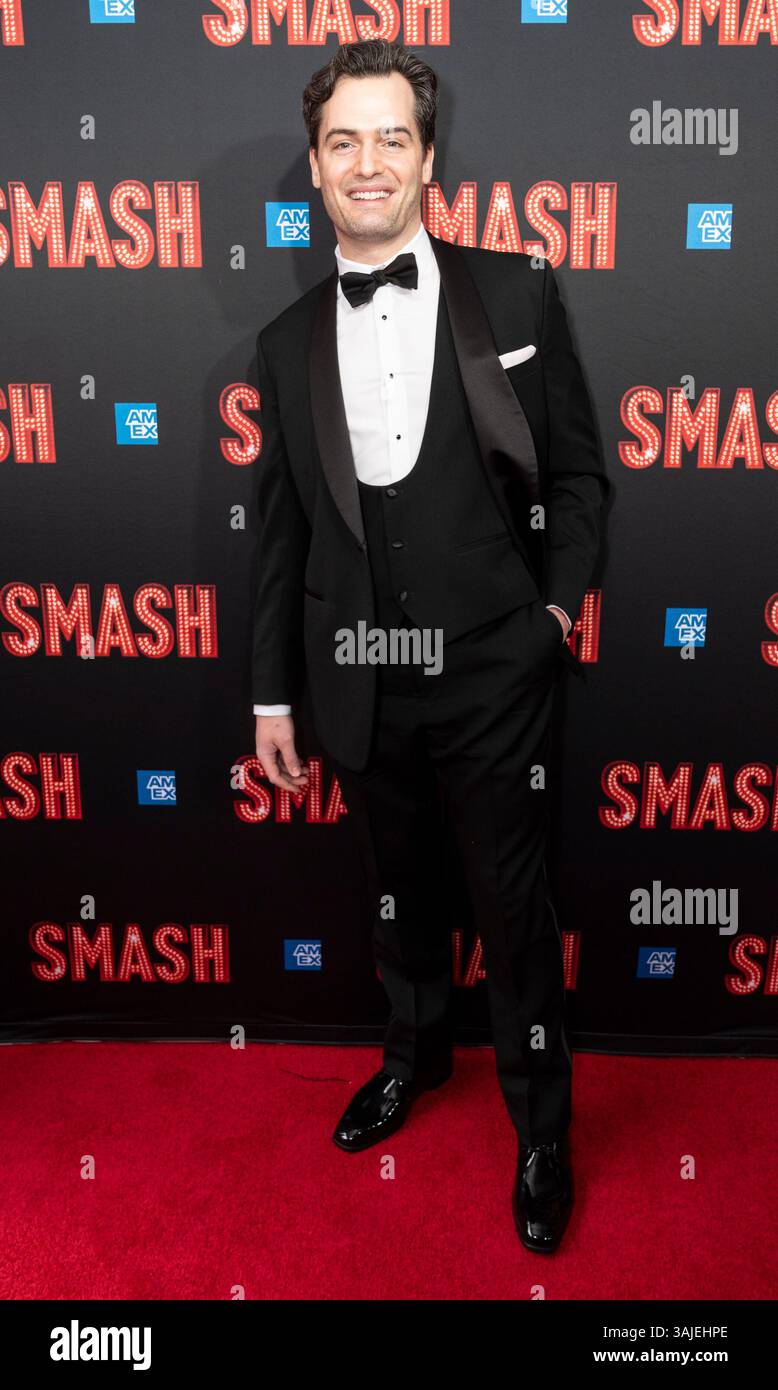 New York, USA. 10th Apr, 2025. David Paul Kidder attends opening night ...