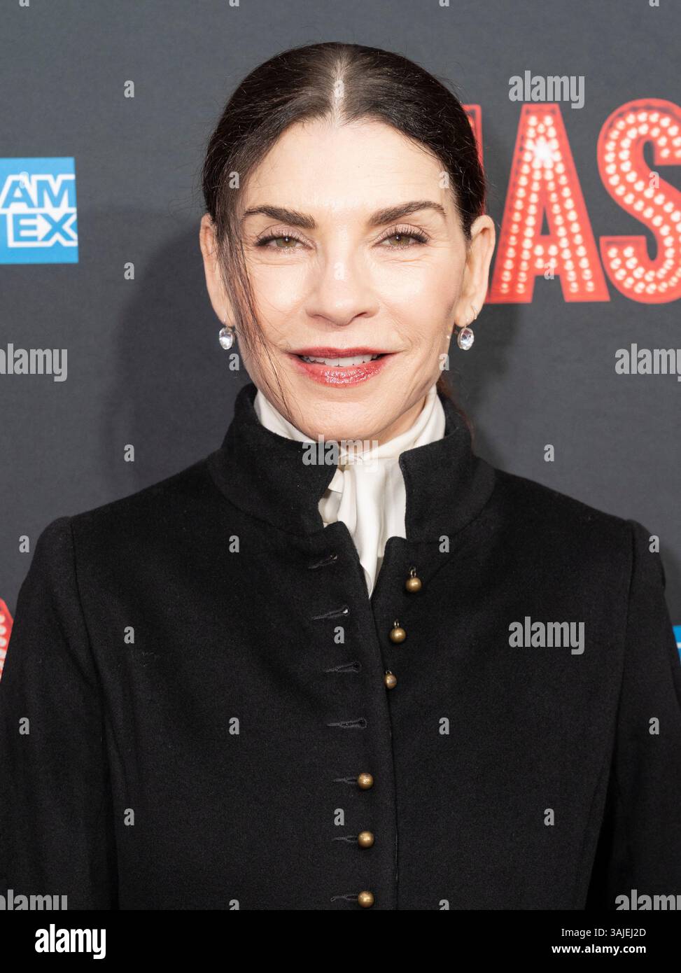 New York, USA. 10th Apr, 2025. Julianna Margulies attends opening night ...