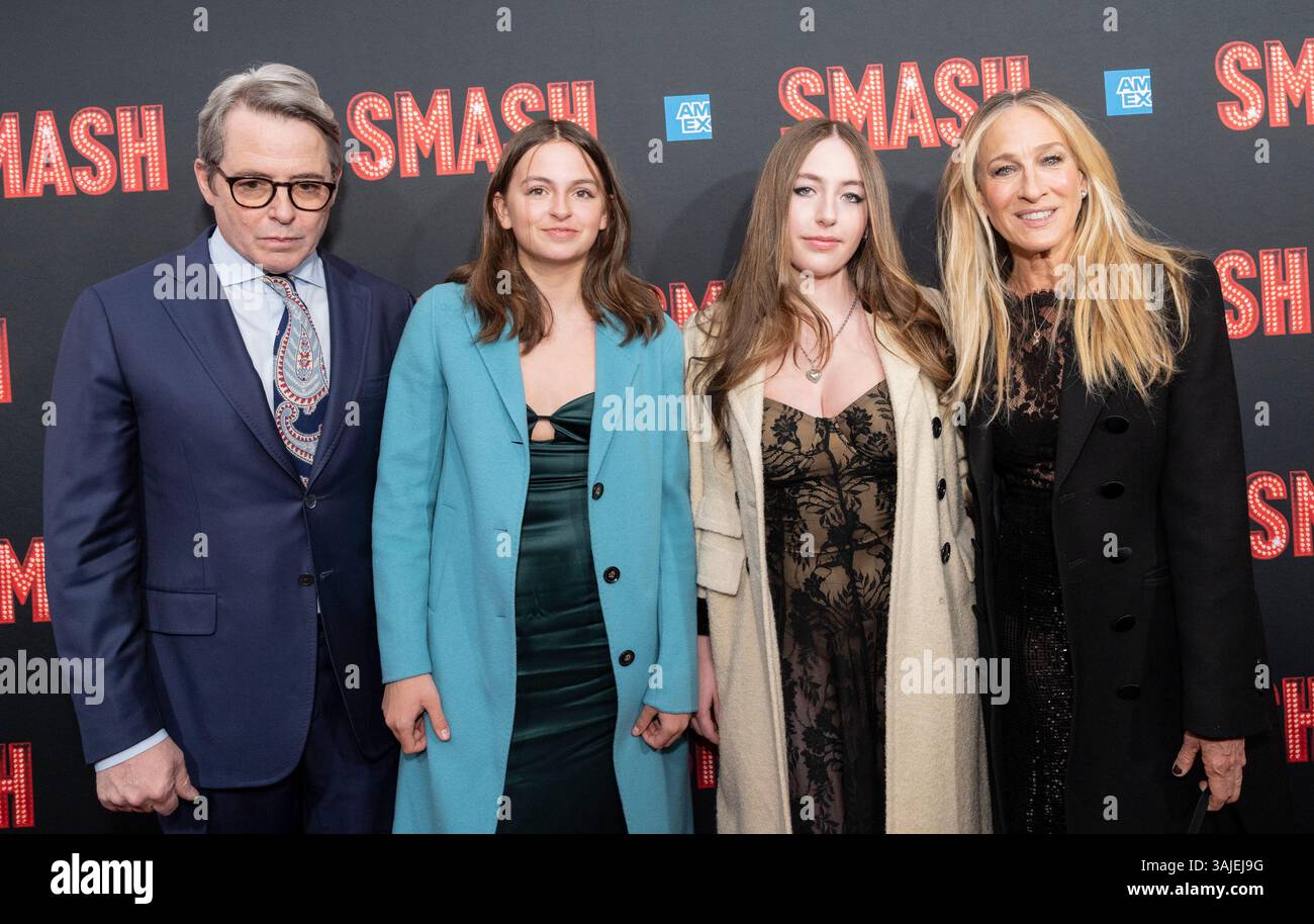 New York, USA. 10th Apr, 2025. Matthew Broderick, Tabitha Hodge ...