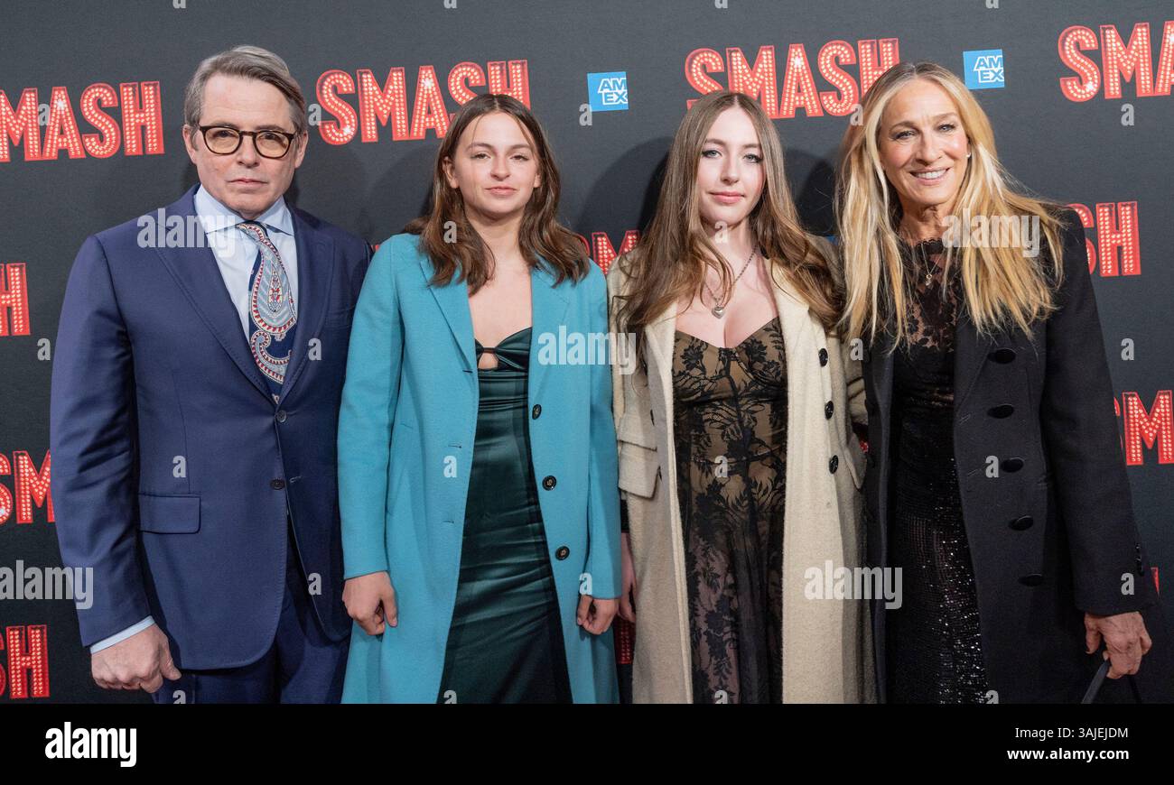 New York, USA. 10th Apr, 2025. Matthew Broderick, Tabitha Hodge ...