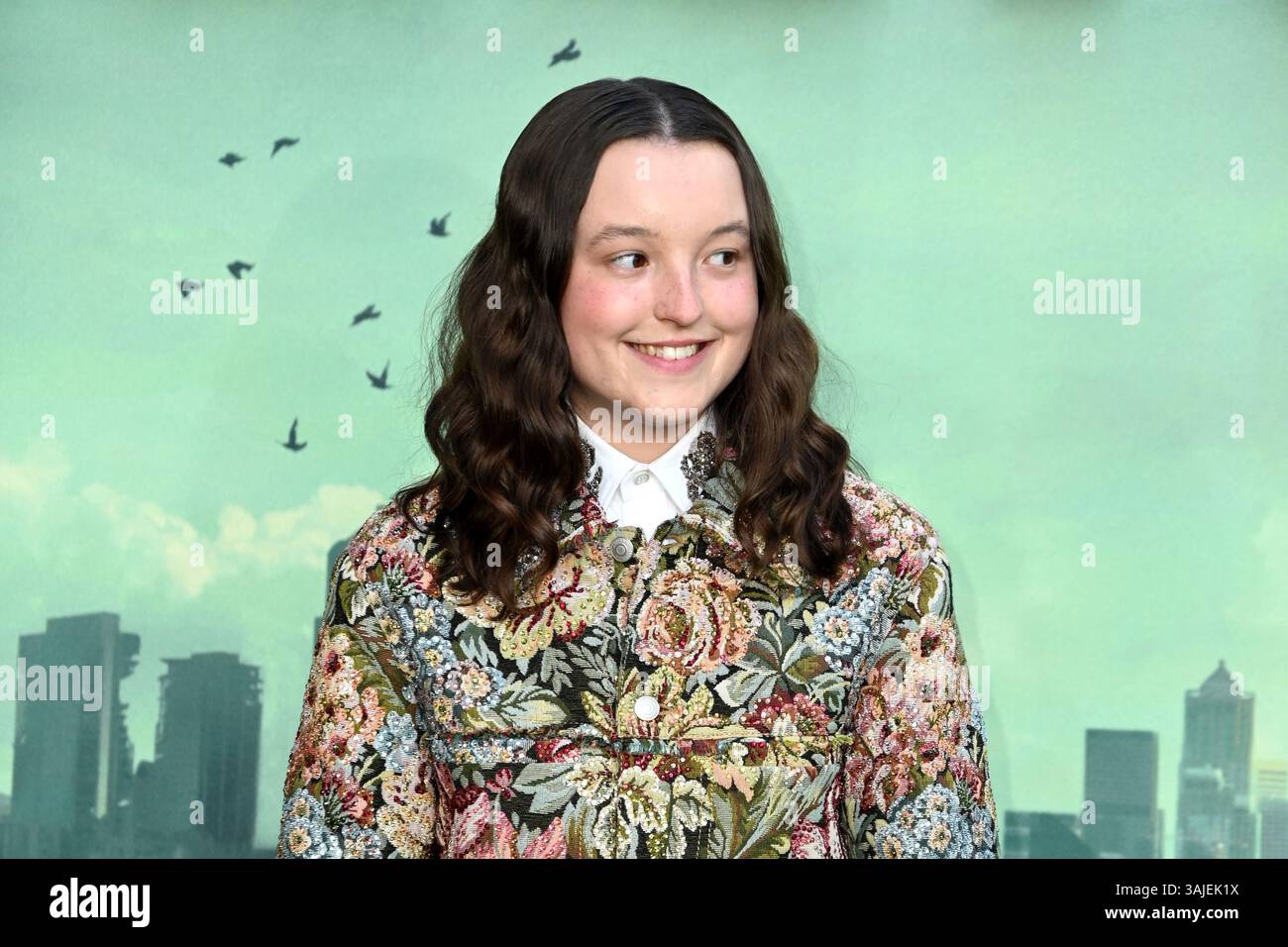 Bella Ramsey attends “The Last of Us” Season 2 - UK Premiere at Vue ...