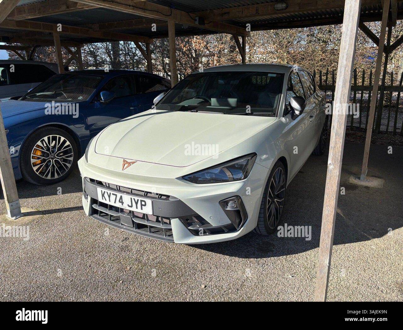 Handout photo of Cupra Leon. See PA MOTORING Cupra Stock Photo - Alamy