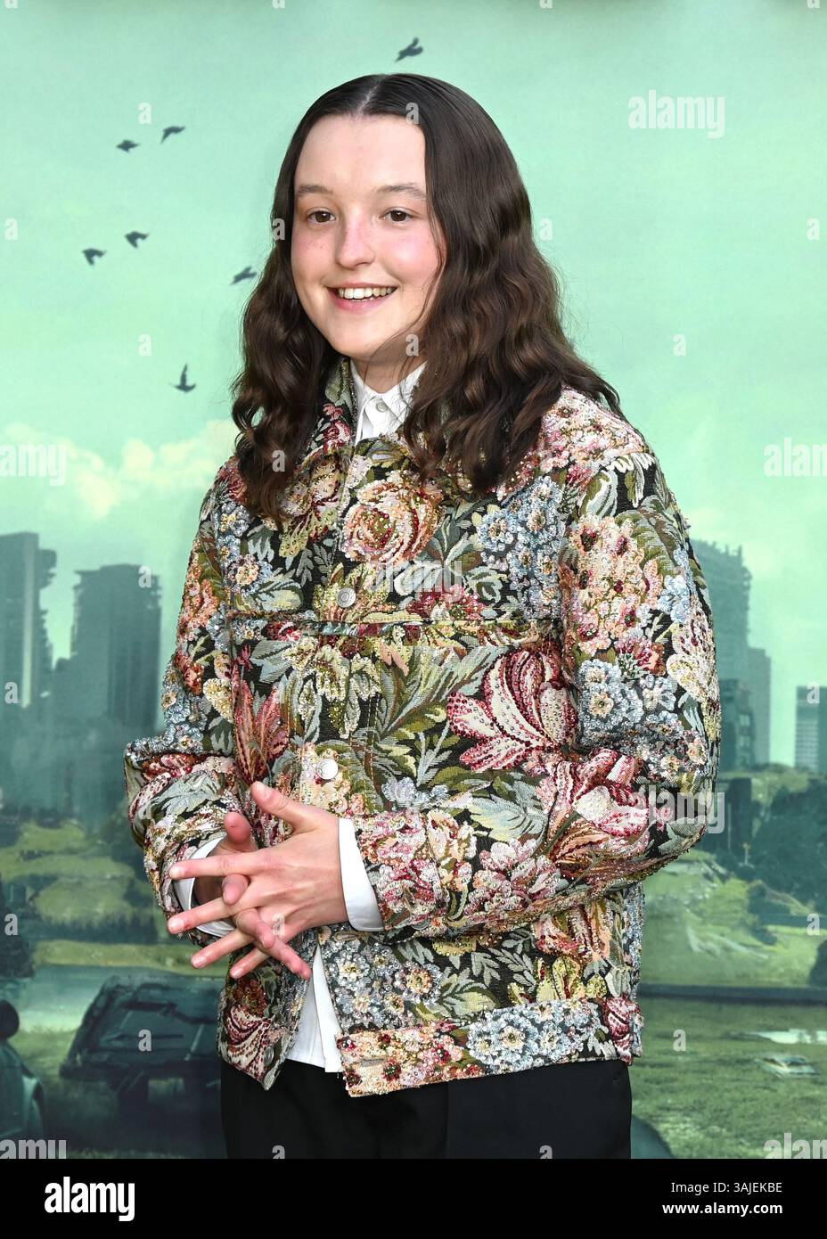 Bella Ramsey attends “The Last of Us” Season 2 - UK Premiere at Vue ...