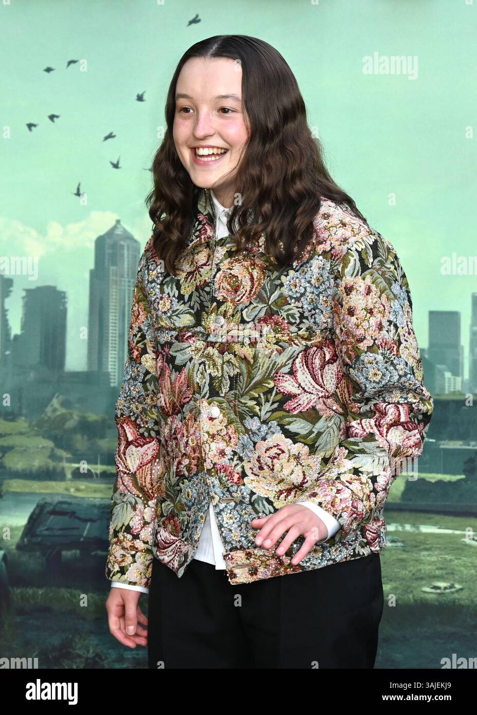 Bella Ramsey attends “The Last of Us” Season 2 - UK Premiere at Vue ...