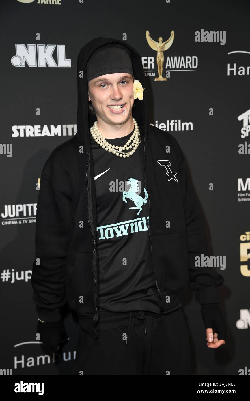 Noah Krausbeim bei der 47. Verleihung des Jupiter Awards in Hamburg am ...