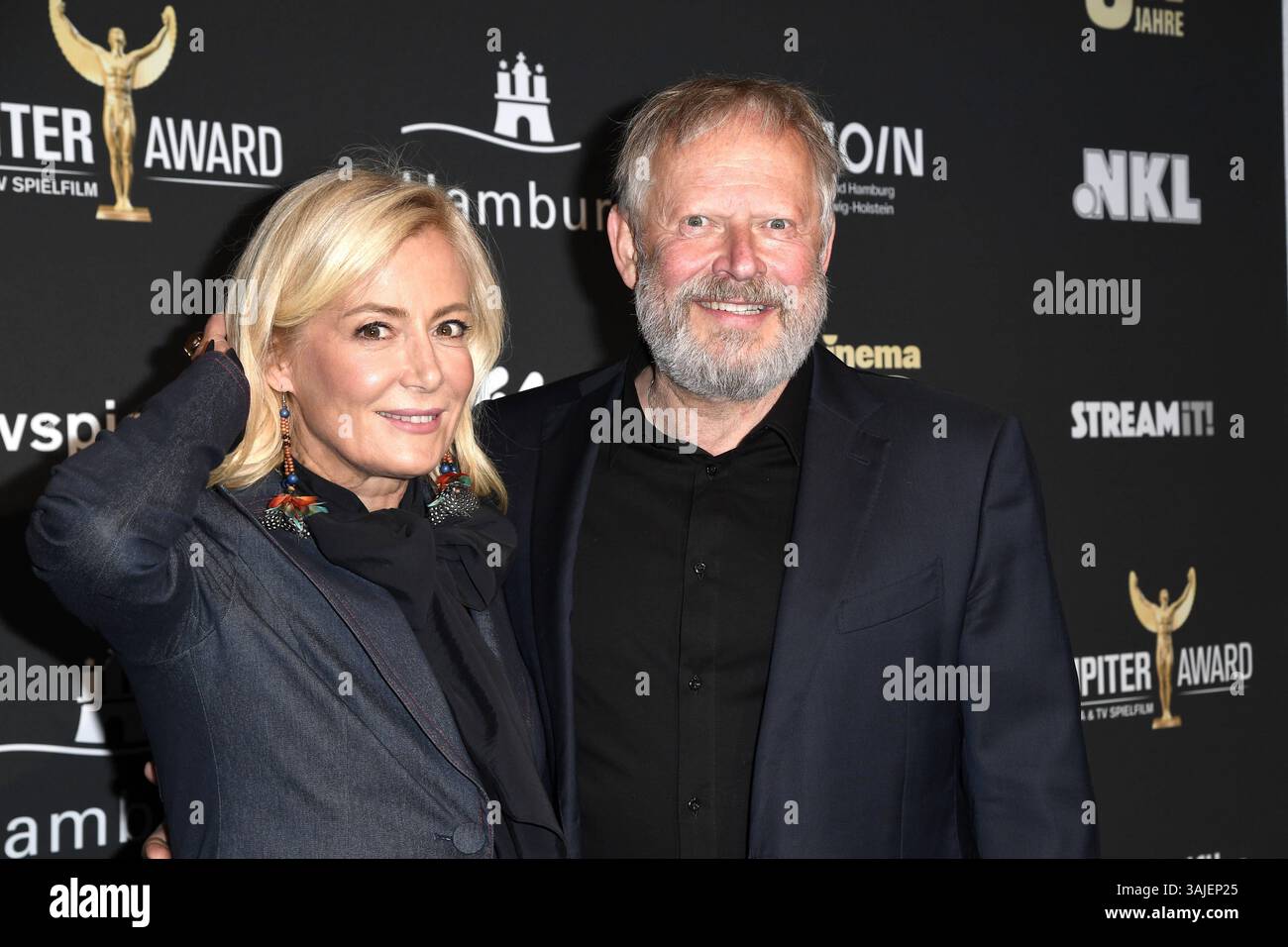 Axel Milberg und Ehefrau Judith Milberg bei der 47. Verleihung des ...